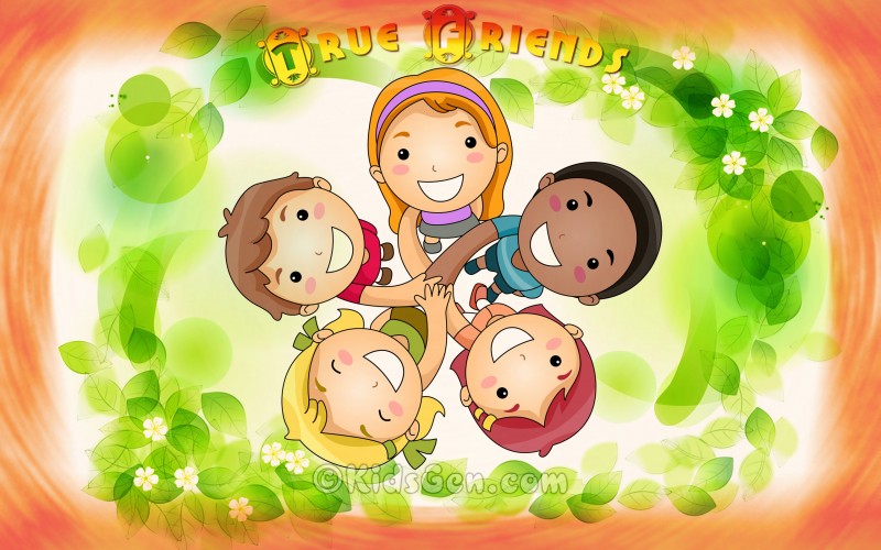True Friends - Kidsgen Wallpaper